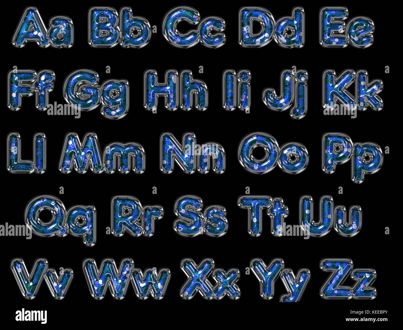 Graphic letters hi-res stock photography and images - Alamy