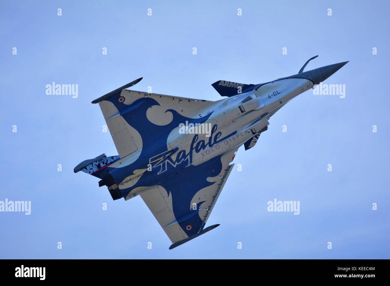 Dassault Rafale, French jet fighter, airshow display colour shceme ...