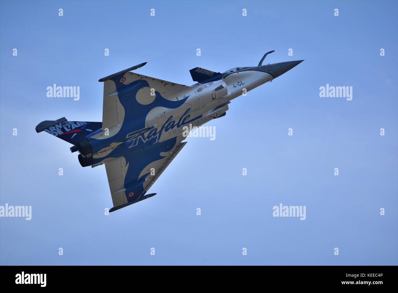 Dassault Rafale, French jet fighter, airshow display colour shceme ...