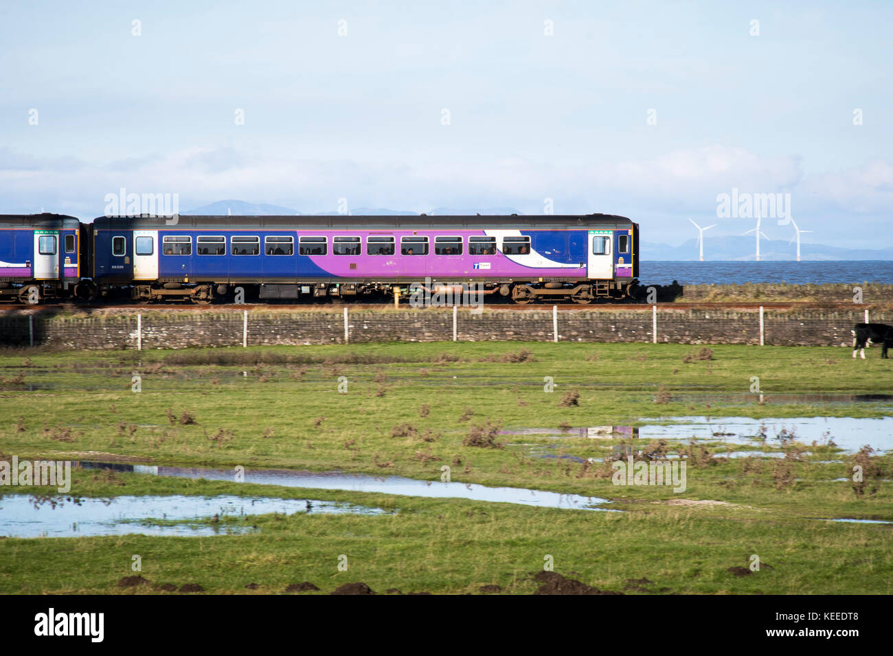 Stock Photo - Robin Rigg East and West Wind Farms are the first ...