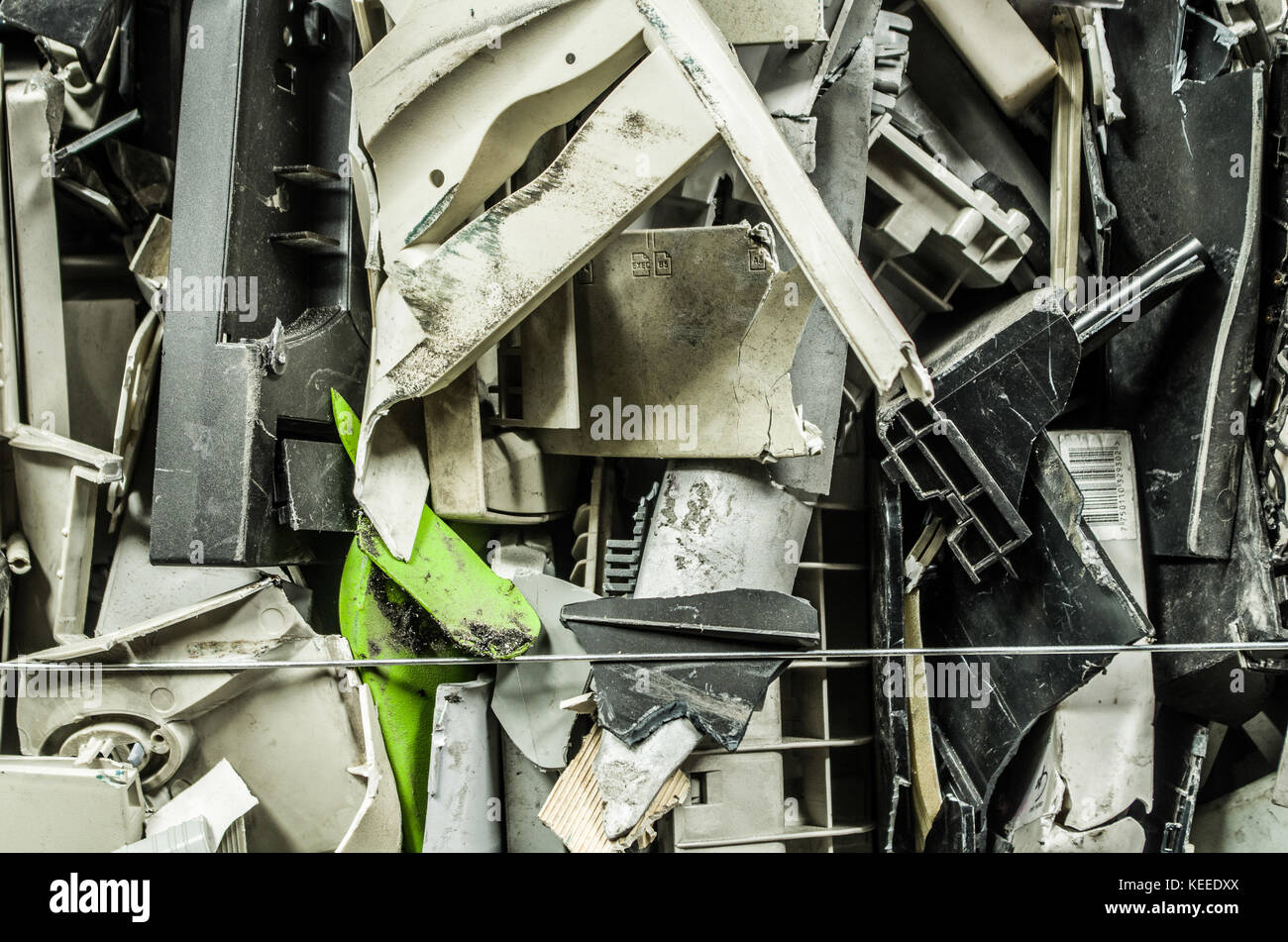 Quito, Ecuador, July, 10, 2017: Close up of computer parts of ...