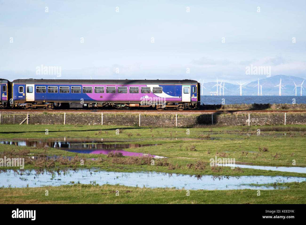 Stock Photo - Robin Rigg East and West Wind Farms are the first ...