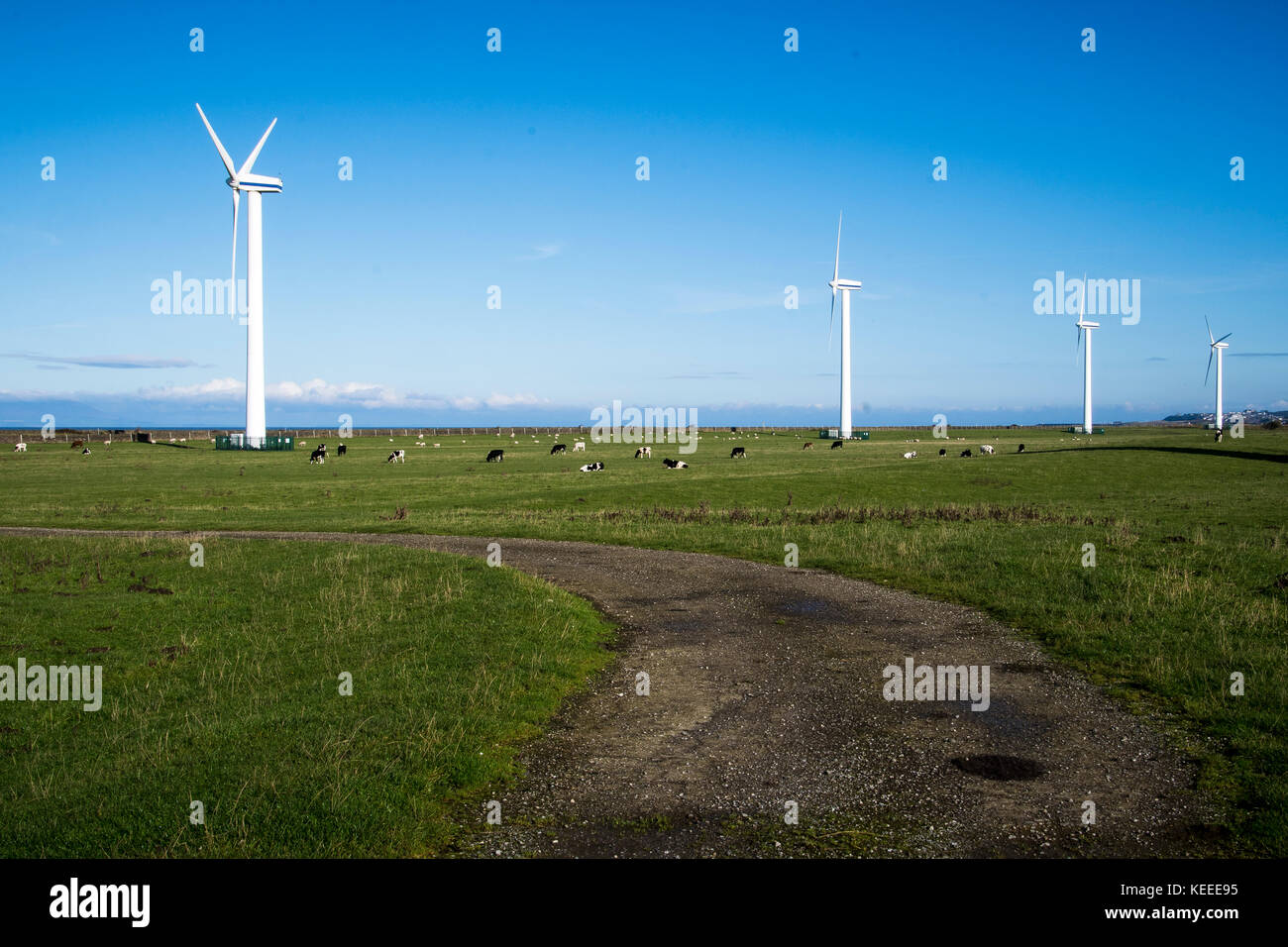 Stock Photo - Robin Rigg East and West Wind Farms are the first ...