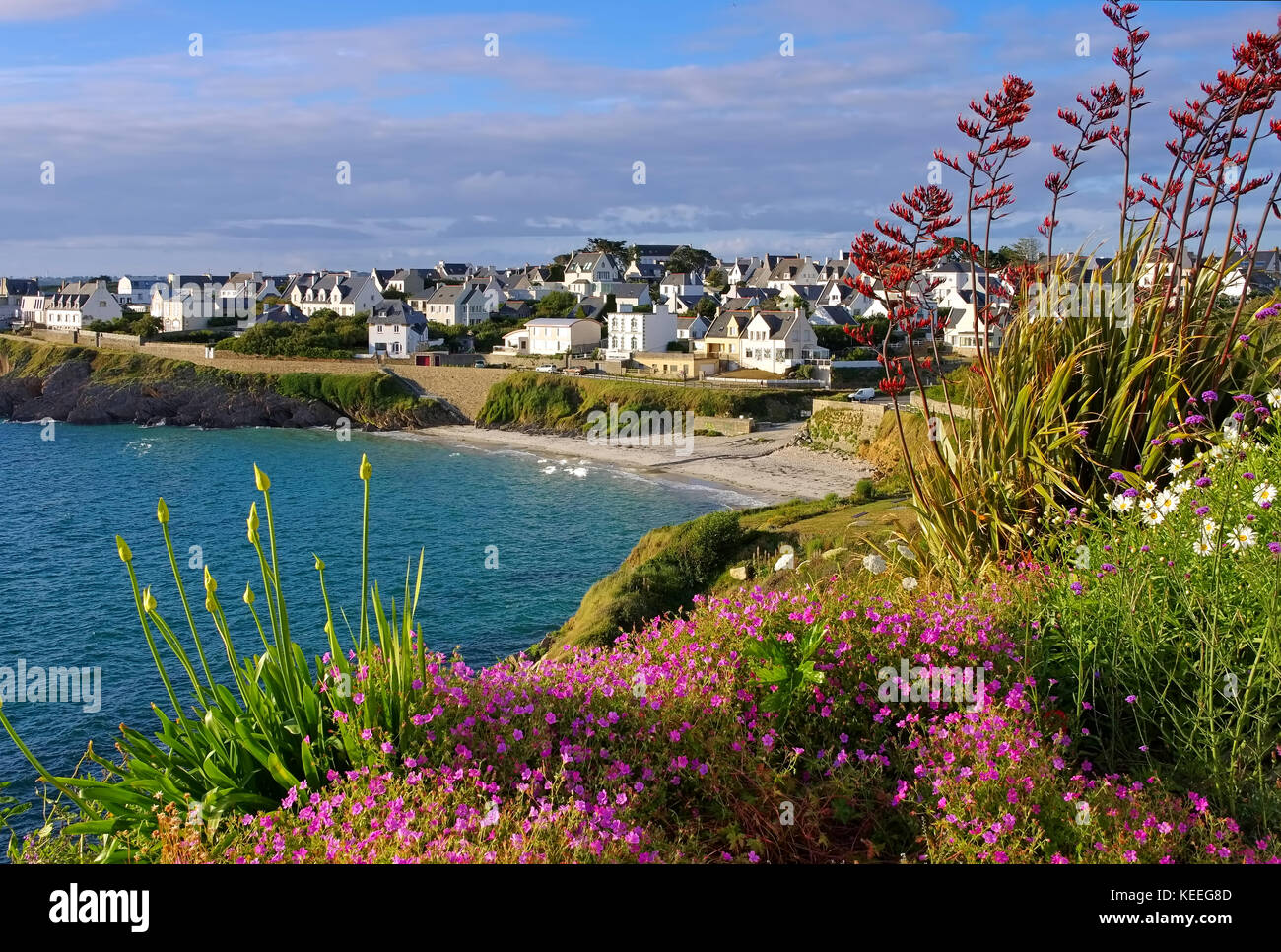 Le Conquet in Finistere in Brittany, France Stock Photo - Alamy