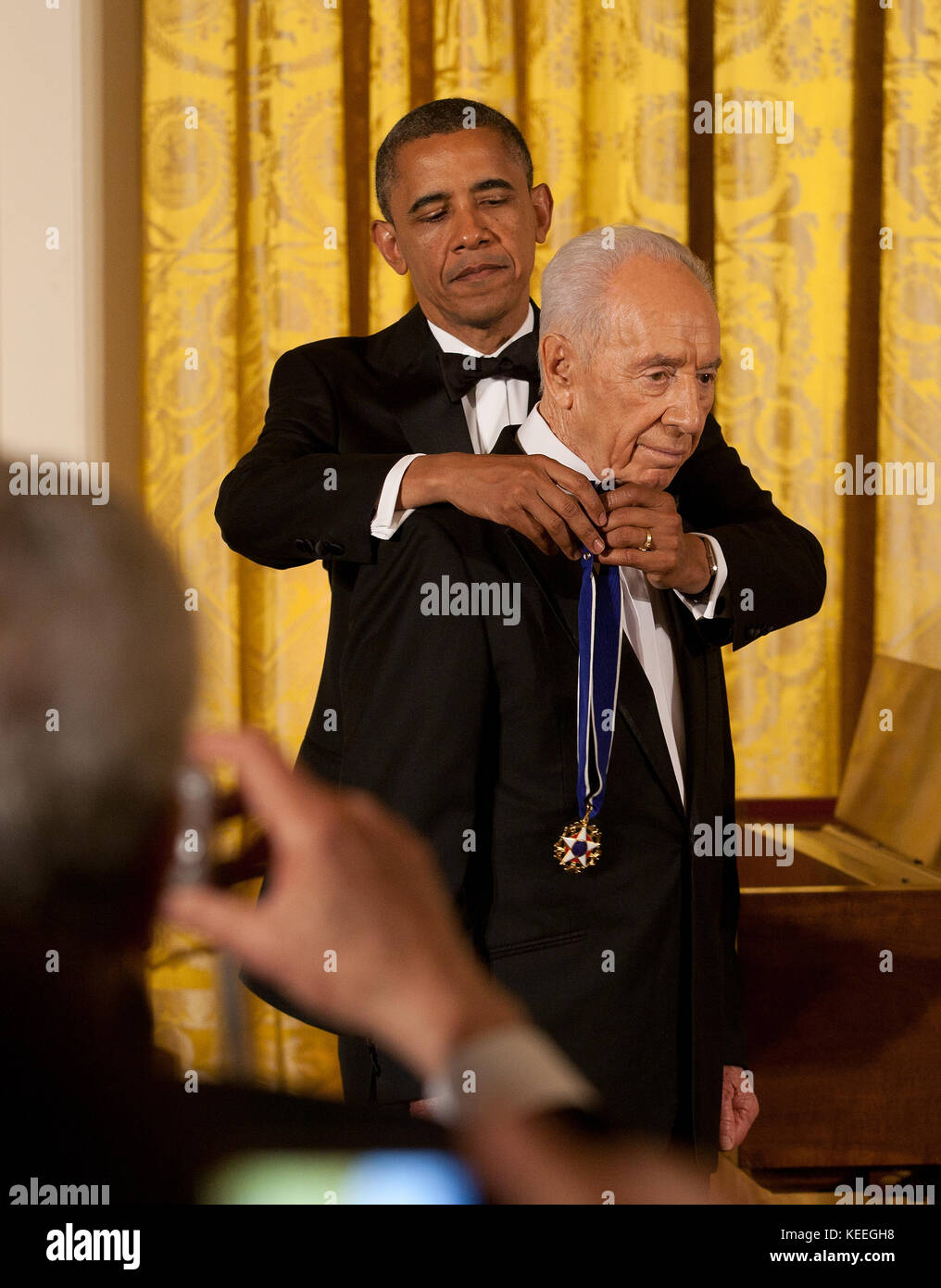 United States President Barack Obama awards the Presidential Medal of ...