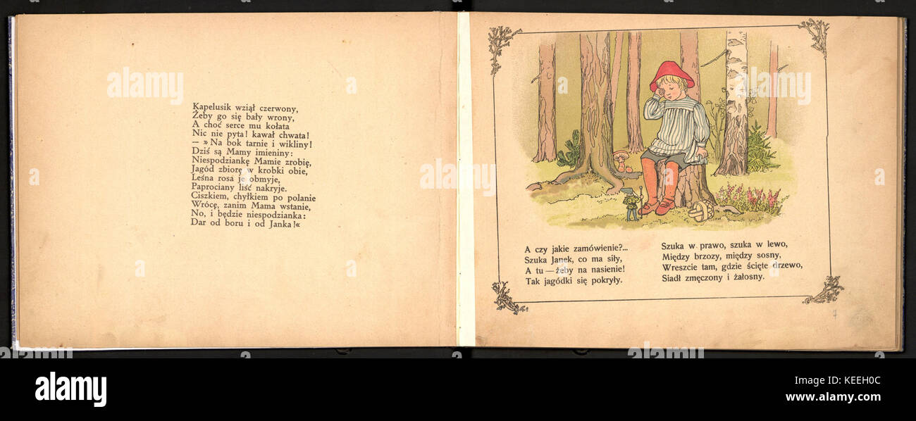 Maria Konopnicka, Na jagody (fragment Stock Photo - Alamy