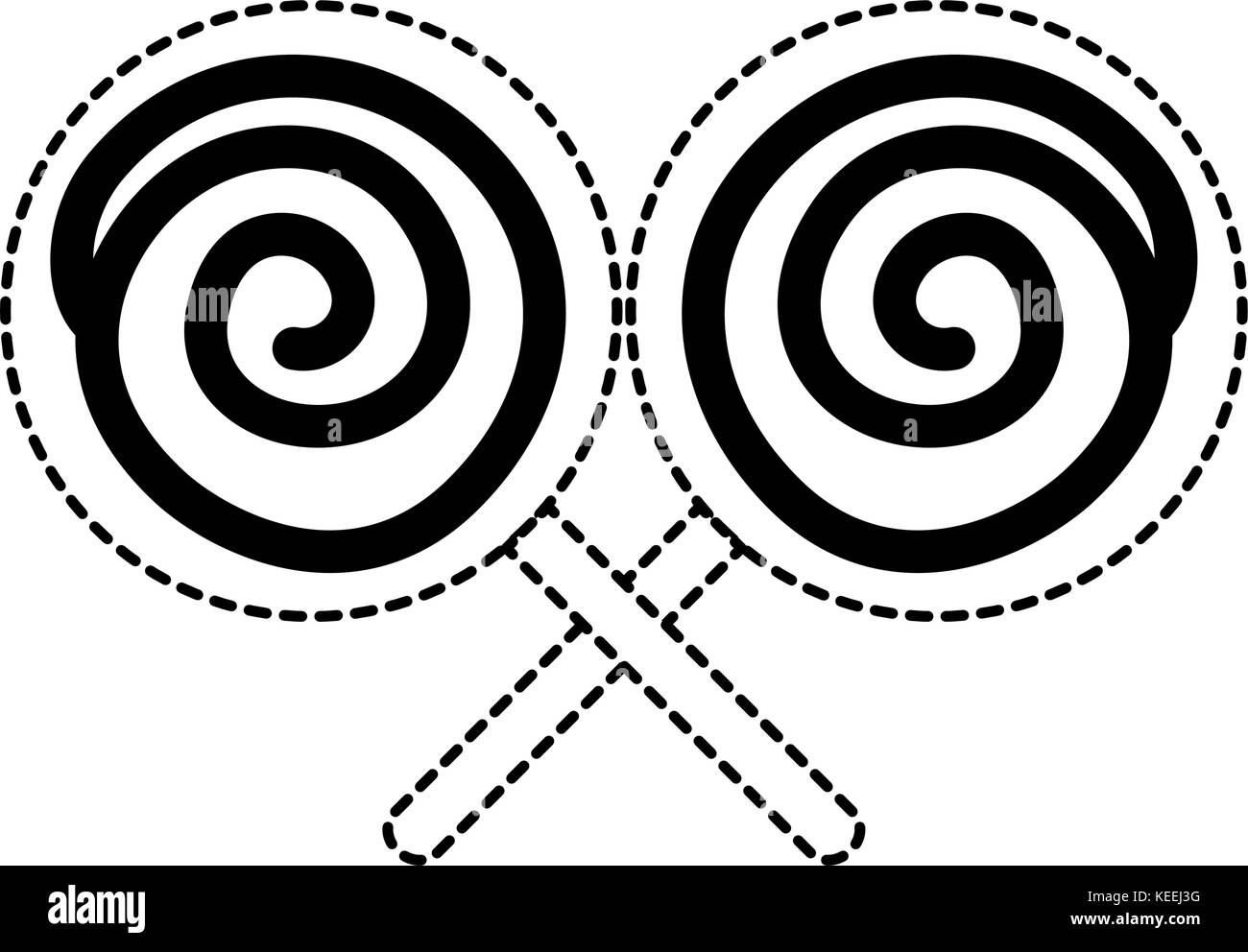 candies sweet isolated icon Stock Vector Image & Art - Alamy