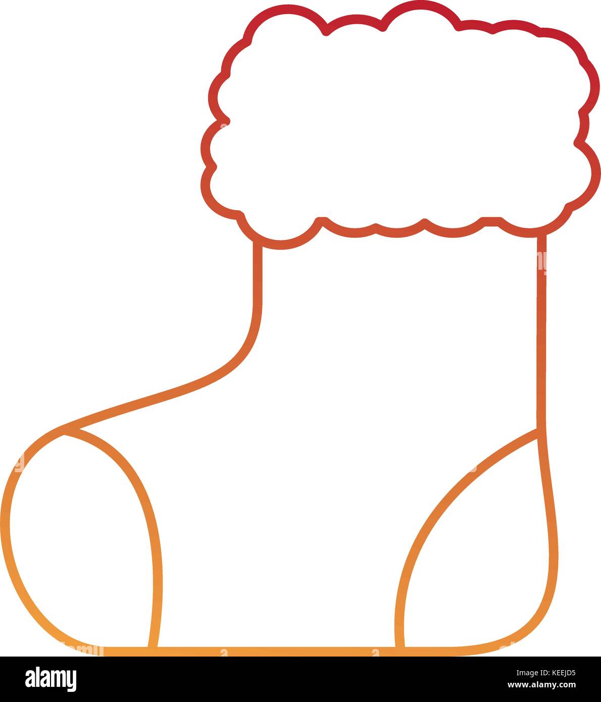 merry christmas socks decorative Stock Vector Image & Art - Alamy