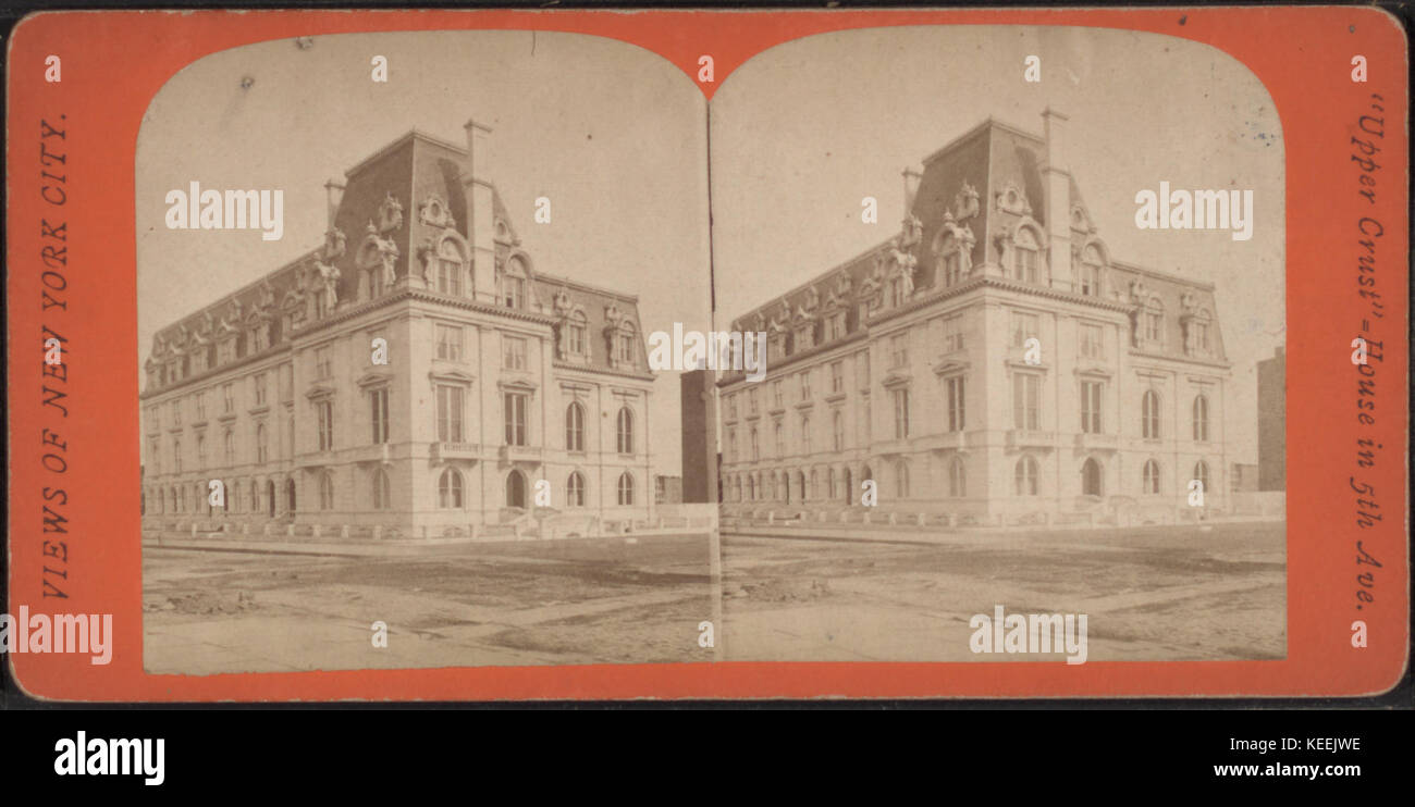 Upper Crust House in Fifth Avenue(a mansion on upper Fifth), from ...
