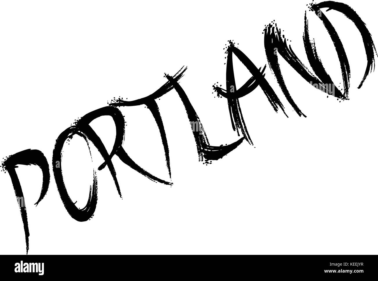 Portland race Stock Vector Images - Alamy