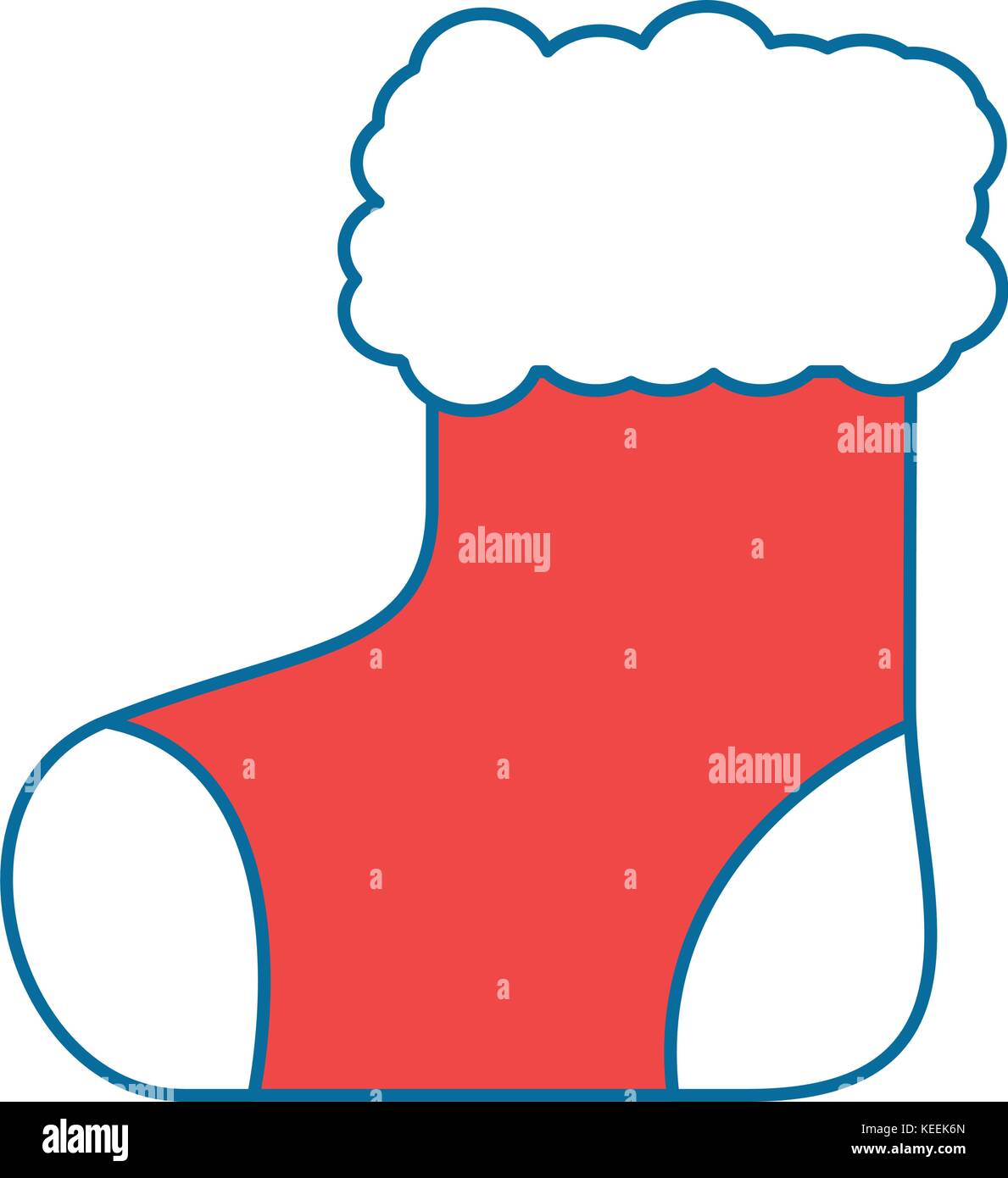 merry christmas socks decorative Stock Vector Image & Art - Alamy