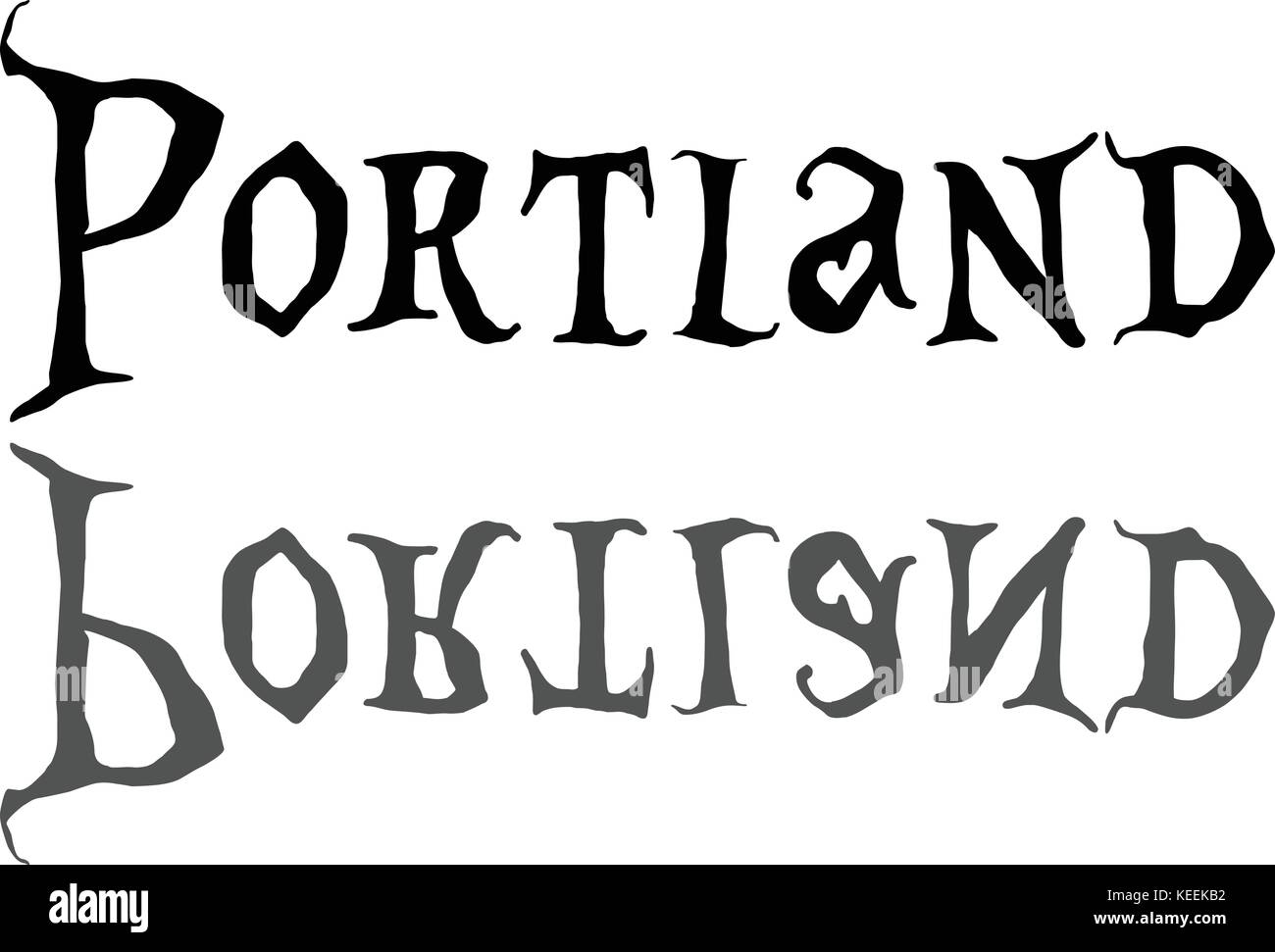 Welcome to portland sign Stock Vector Images - Alamy
