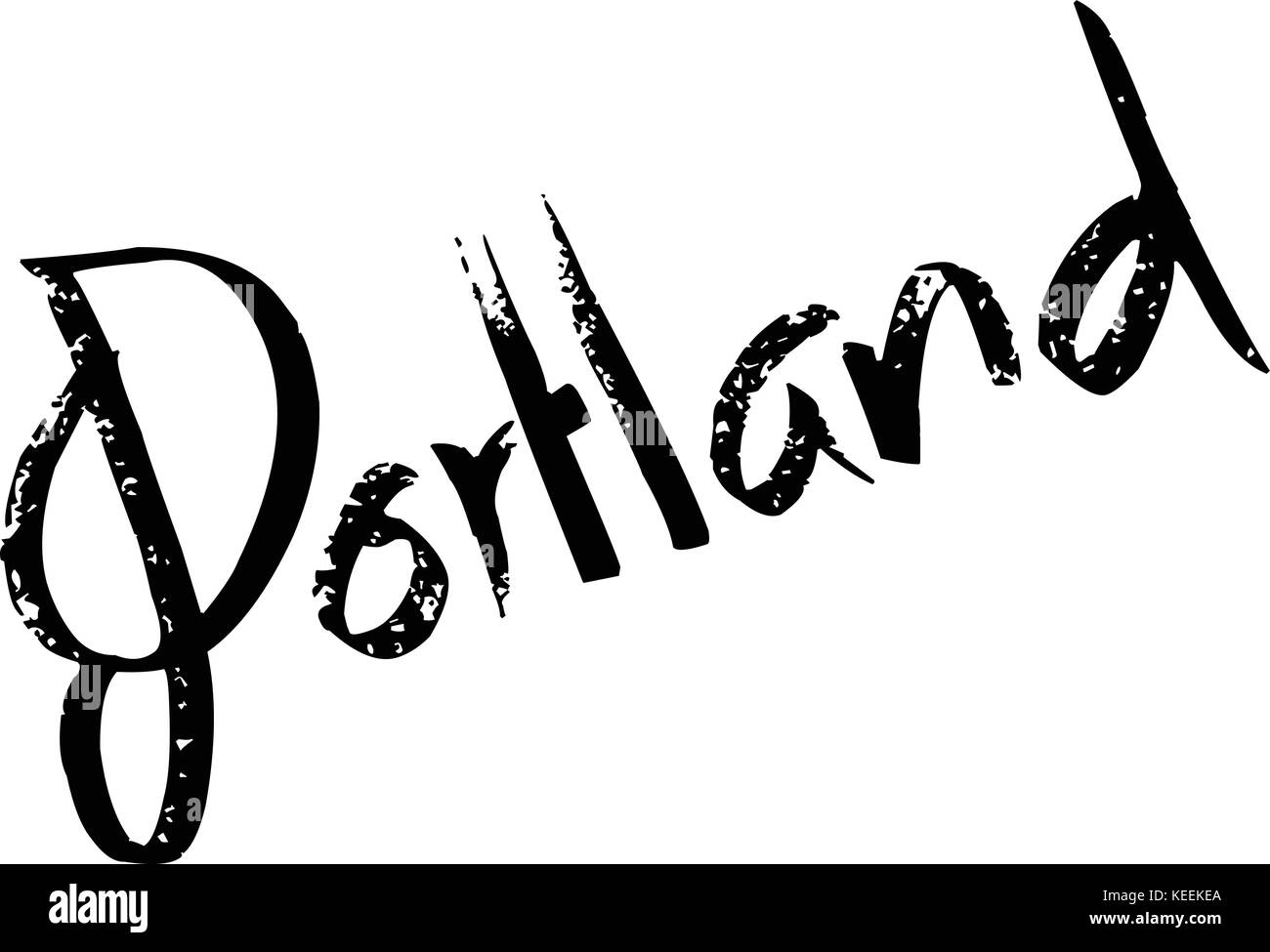 Welcome to portland sign Stock Vector Images - Alamy