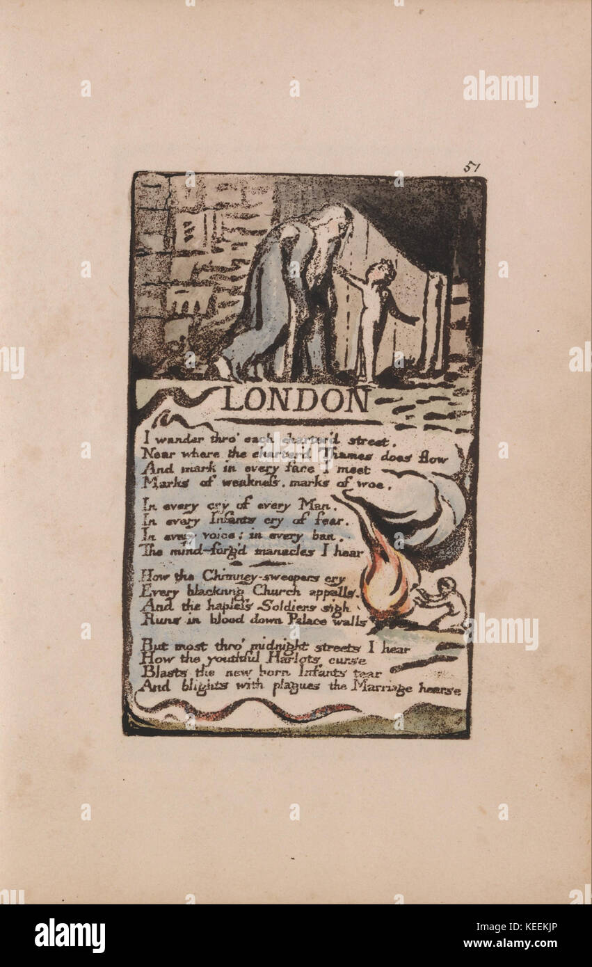 London blake illustration hi-res stock photography and images - Alamy