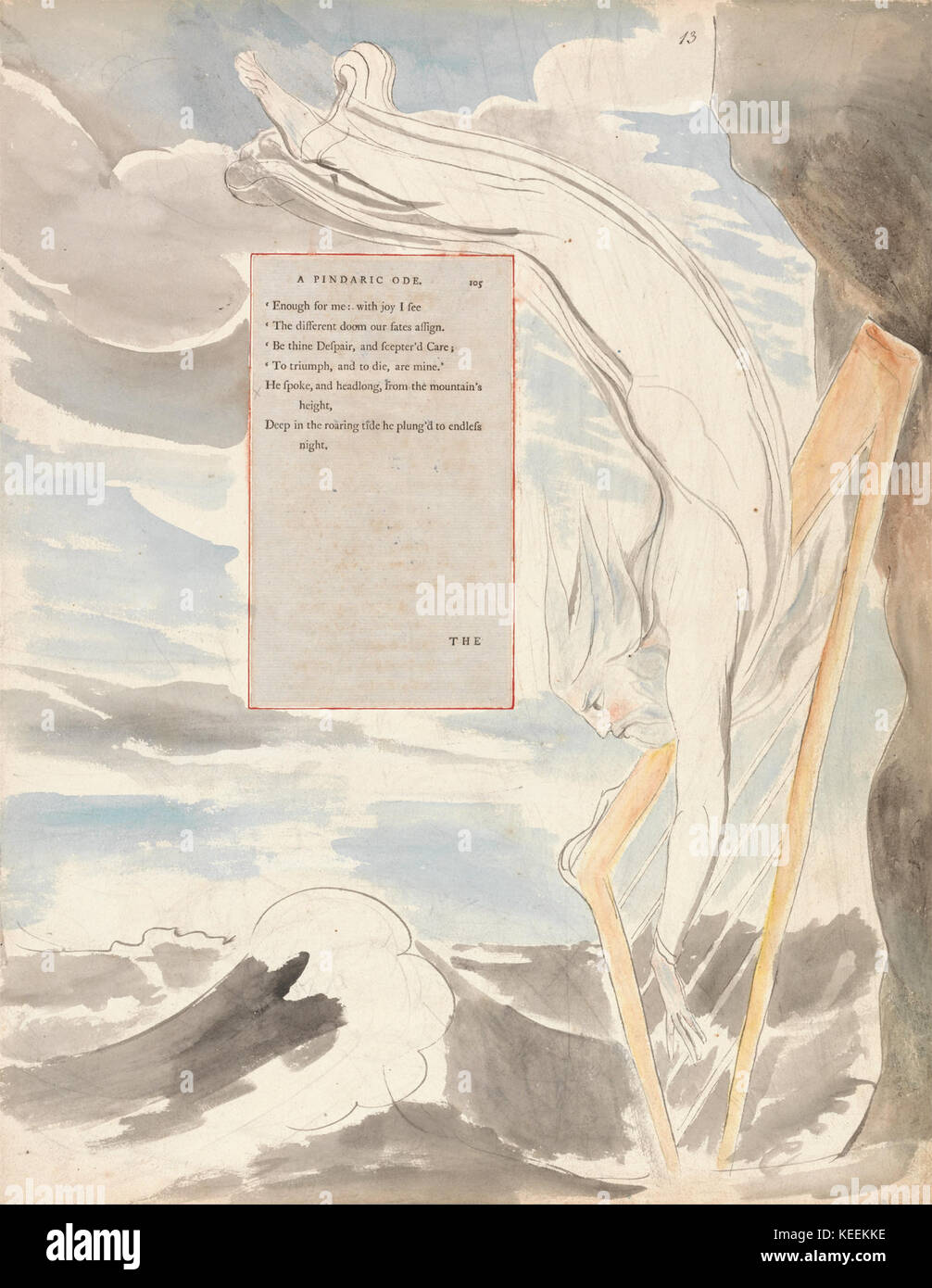 William blake poems gray design hi-res stock photography and images - Alamy