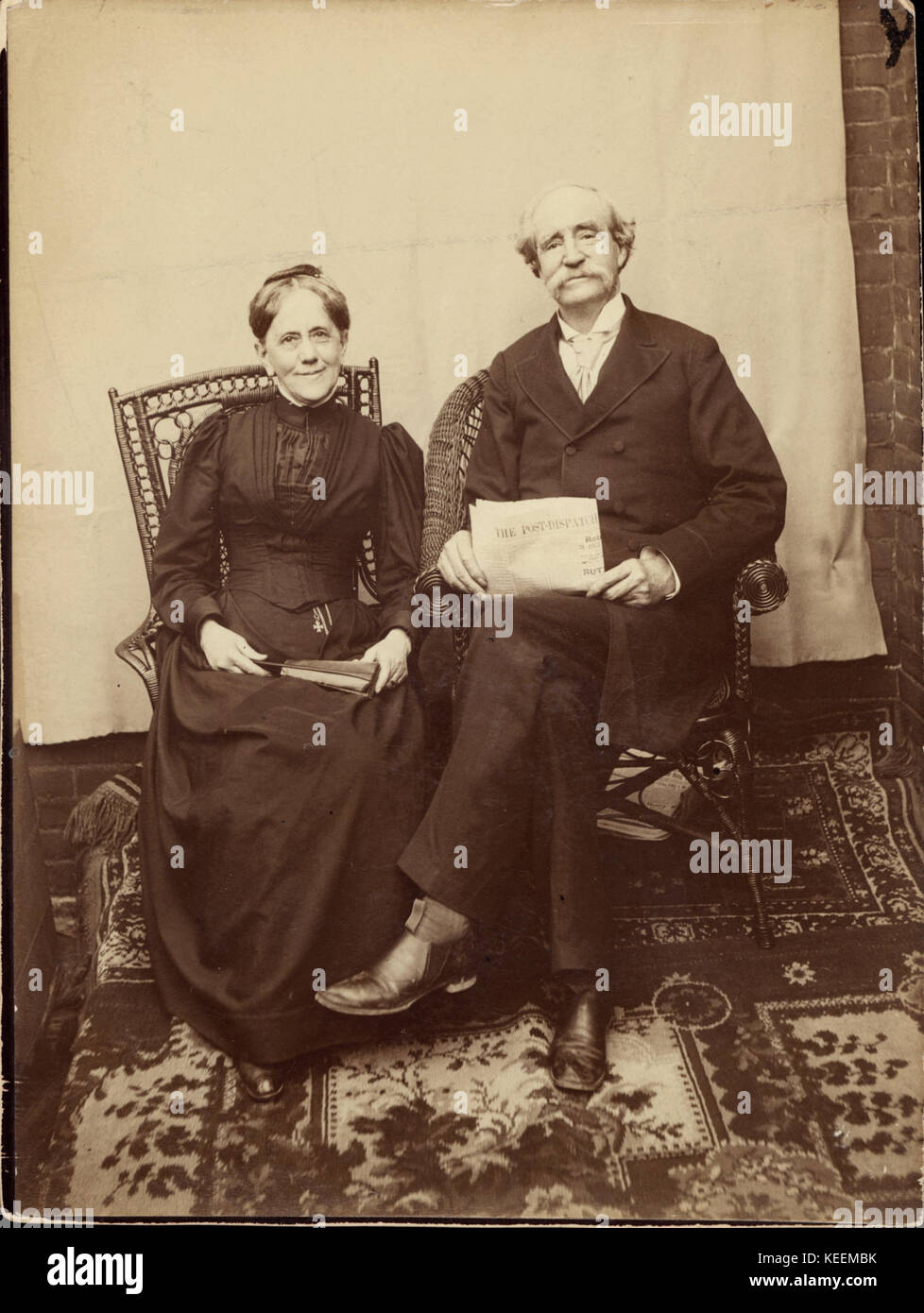 Uncle Jeff and Aunt Sue . Jefferson K. Clark and Mary Susan Glasgow ...