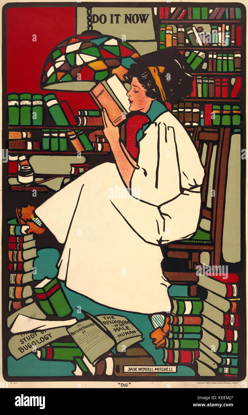 Sadie Wendell Mitchell, Dig , 1909 Stock Photo - Alamy