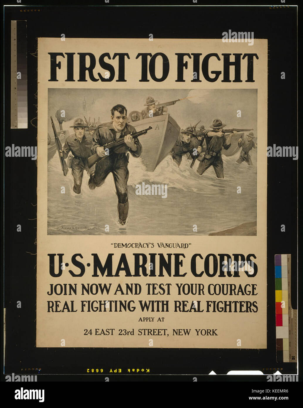 A book titled 'First to Fight,' highlighting the role of democracy's ...