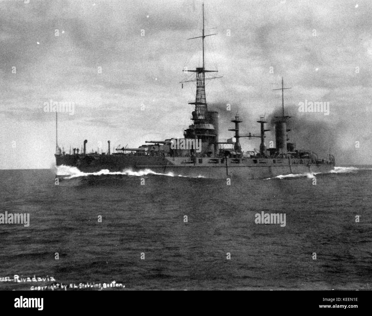 The ARA Rivadavia participated in speed trials, a key test for naval ...