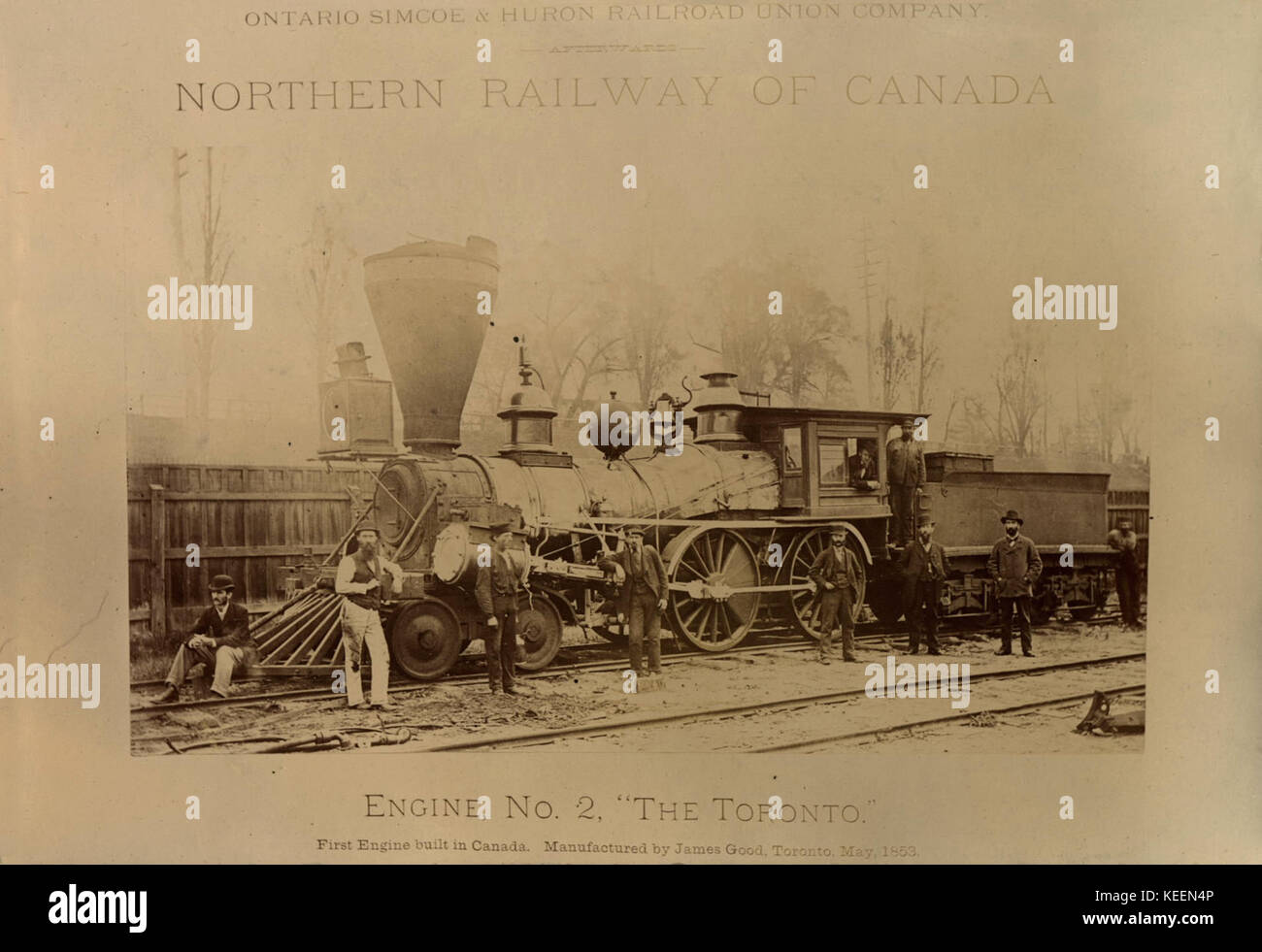 Canadian northern railway locomotive hi-res stock photography and ...