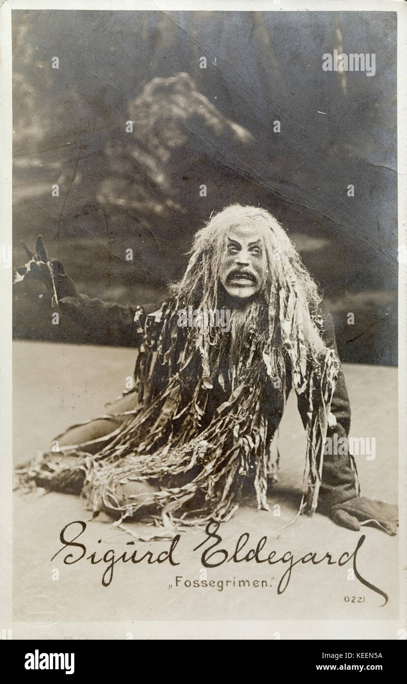 Sigurd Eldegard. Fossegrimen. (1905) TM.T01660a Stock Photo - Alamy