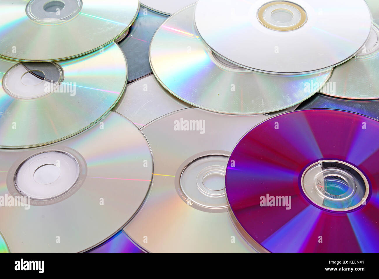 Cd,dvd reflective shiny cd dvds background texture pattern Stock Photo ...