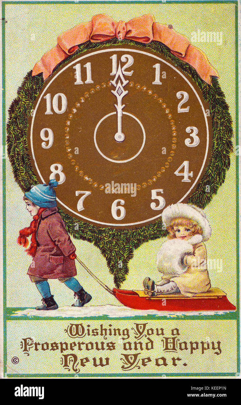 Wishing You a Prosperous and Happy New Year Stock Photo - Alamy