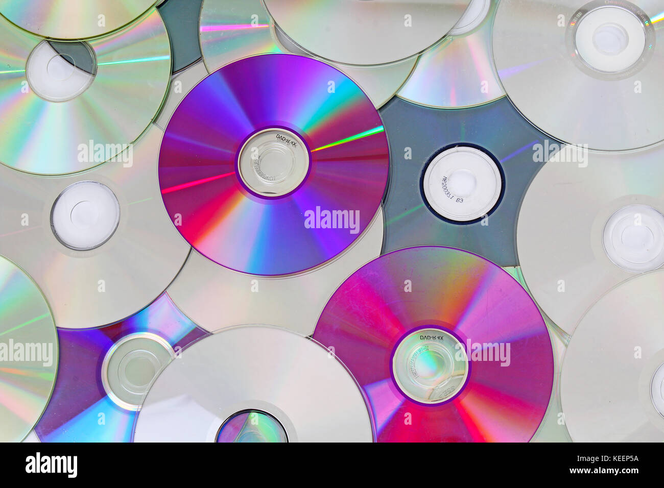 Cd,dvd reflective shiny cd dvds background texture pattern Stock Photo ...