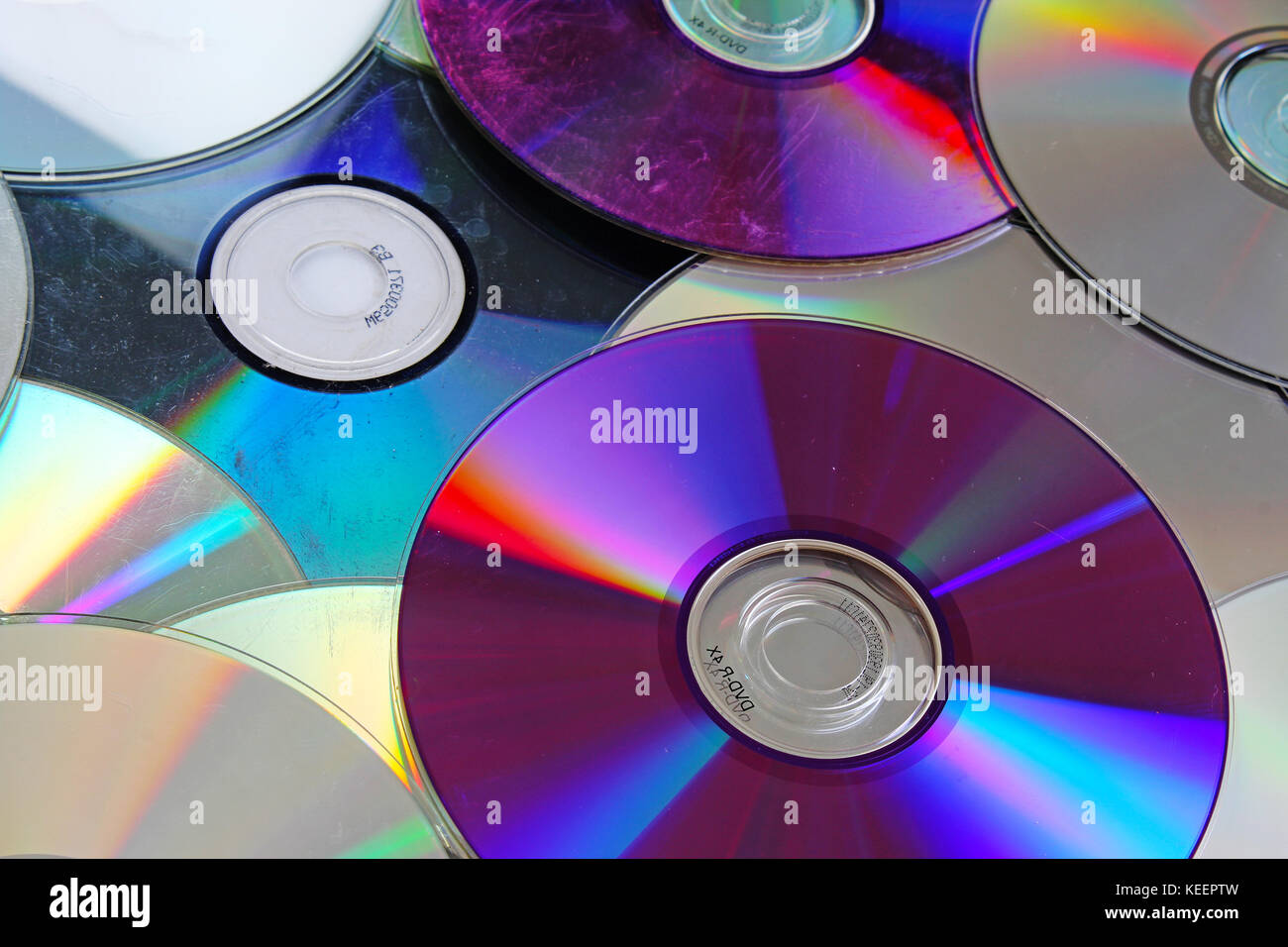 Cd,dvd reflective shiny cd dvds background texture pattern Stock Photo ...