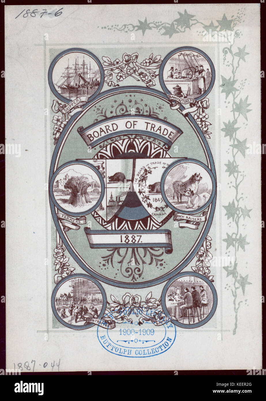 ANNUAL DINNER (held by) BOARD OF TRADE OF THE CITY OF TORONTO (at ...