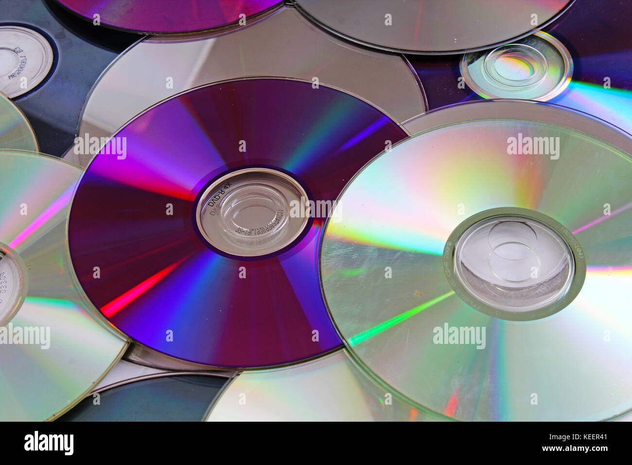Cd,dvd reflective shiny cd dvds background texture pattern Stock Photo ...