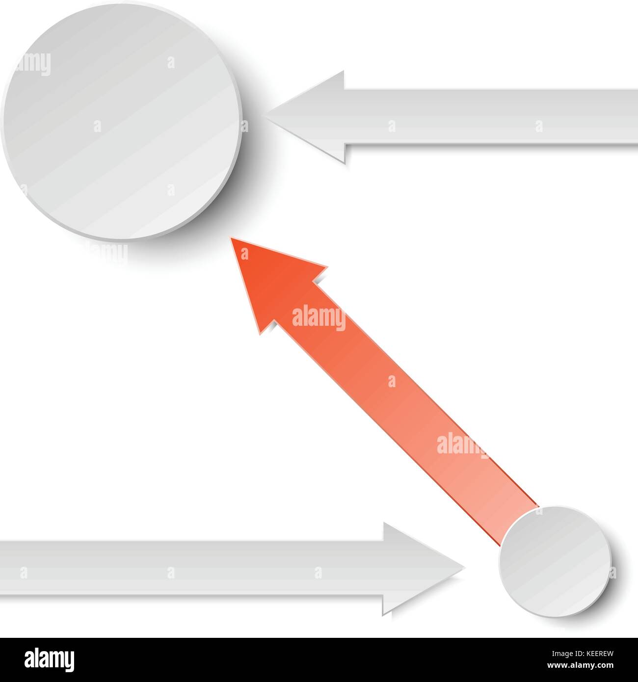 Red arrow detail Cut Out Stock Images & Pictures - Alamy