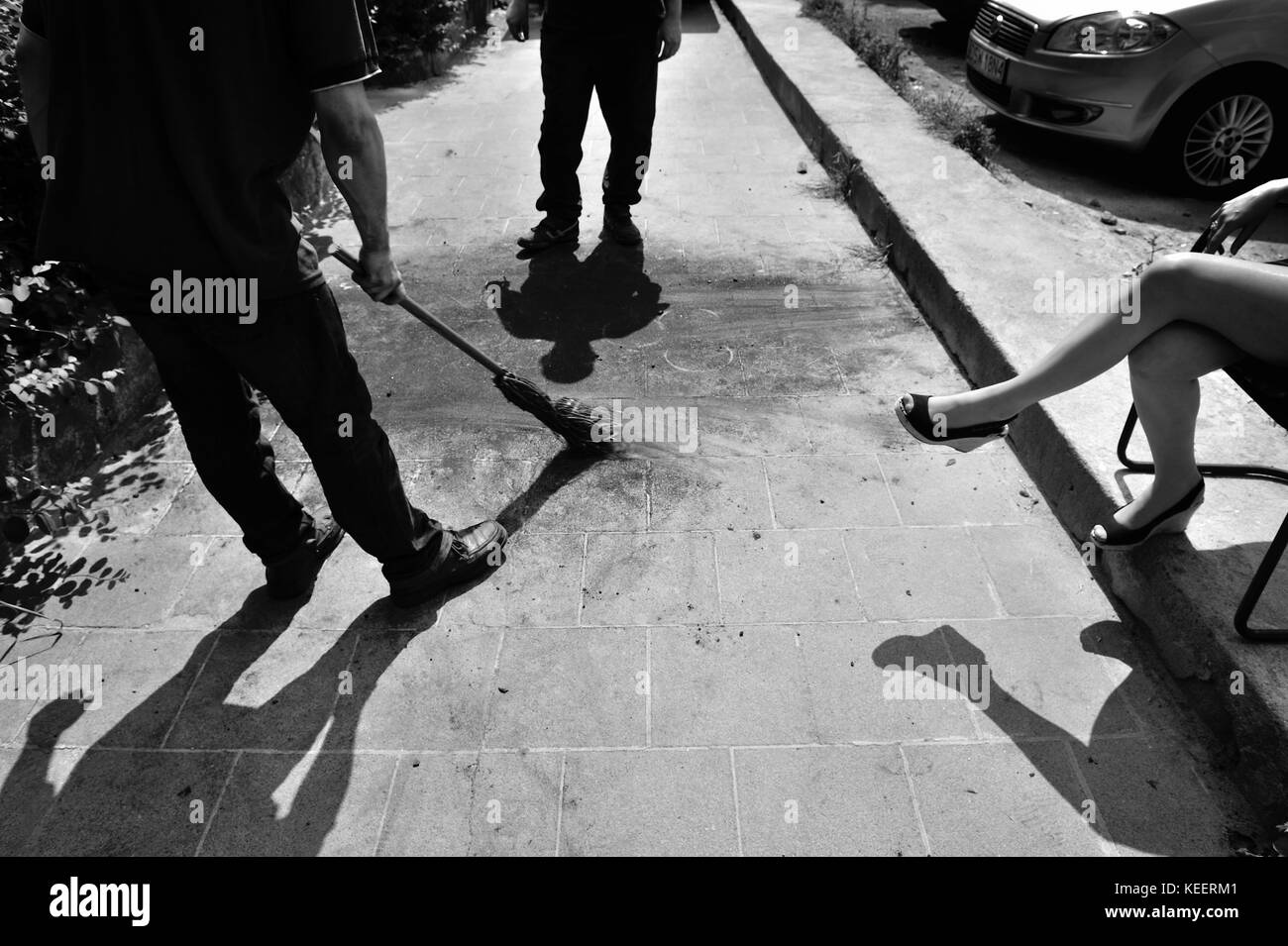 coal, unloading, burning, heating, energy, daily life, people, human ...