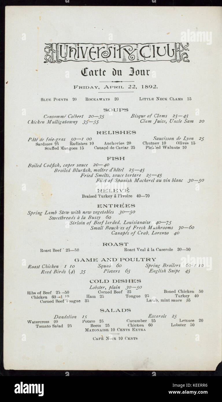 The university club new york hi-res stock photography and images - Alamy