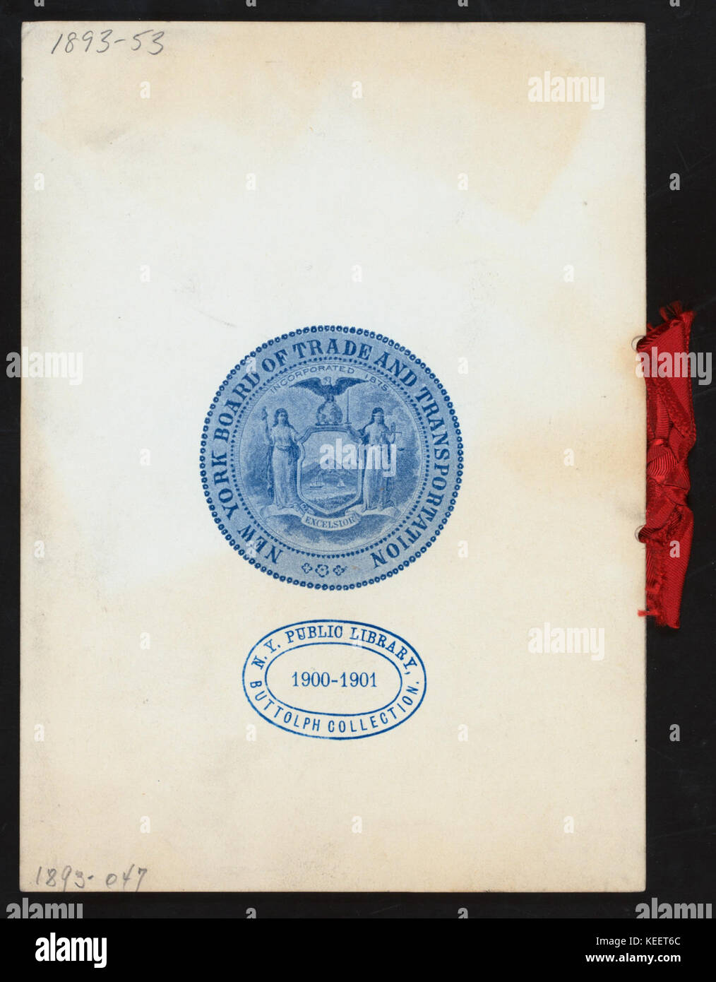 ANNUAL BANQUET (held by) NEW YORK BOARD OF TRADE AND TRANSPORTATION (at ...