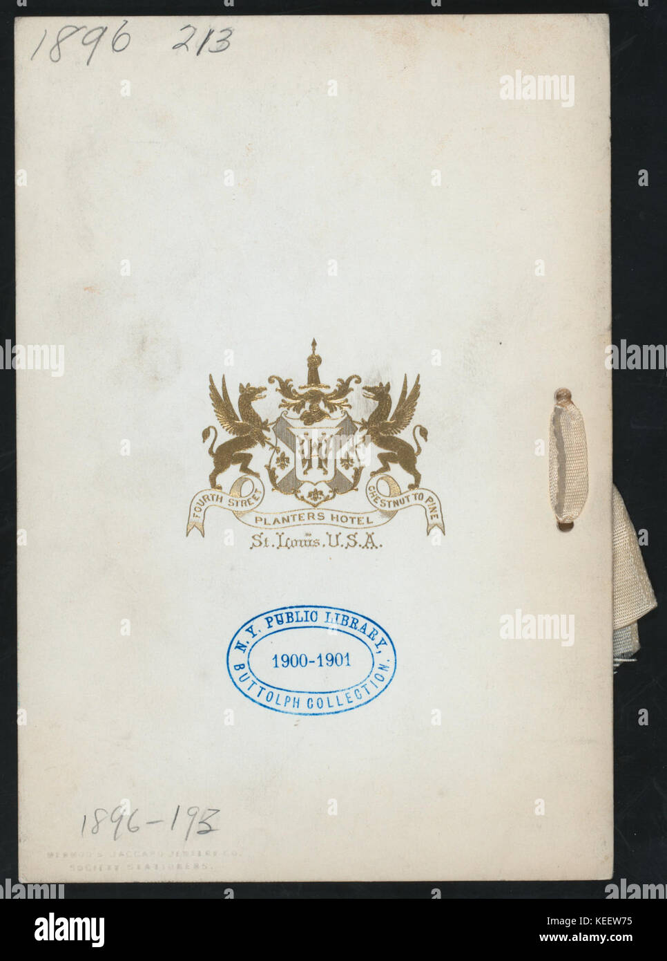 BANQUET TO VISITING MEMBERS (held by) AMERICAN GAS LIGHT ASSOCIATION ...