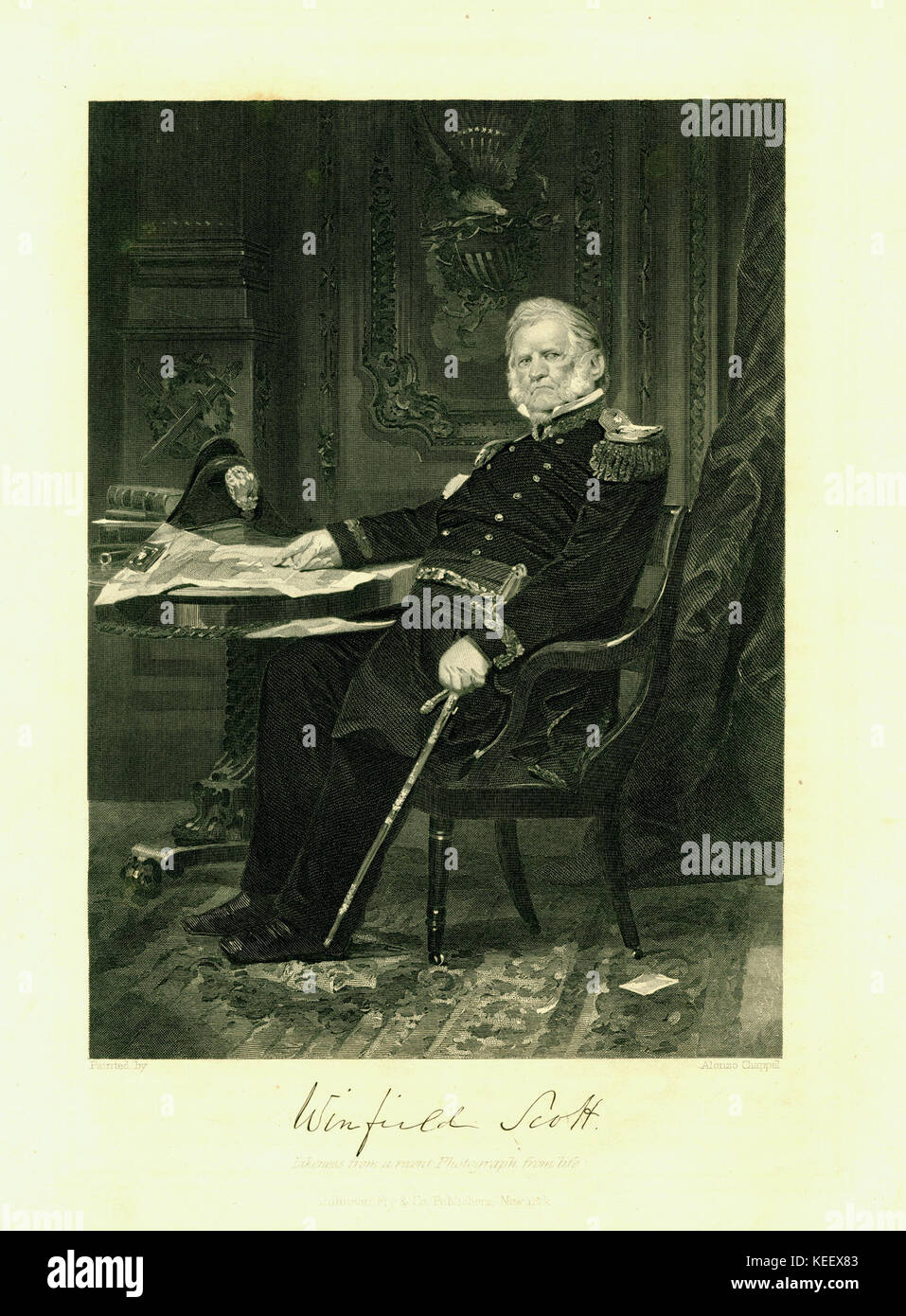 Gen. Winfield Scott (Union Stock Photo - Alamy