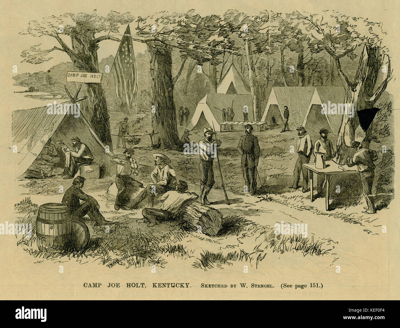 Camp Joe Holt, Kentucky Stock Photo - Alamy