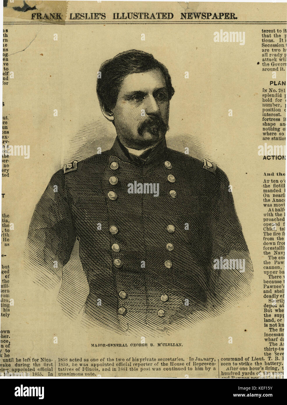 George mcclellan major hi-res stock photography and images - Alamy