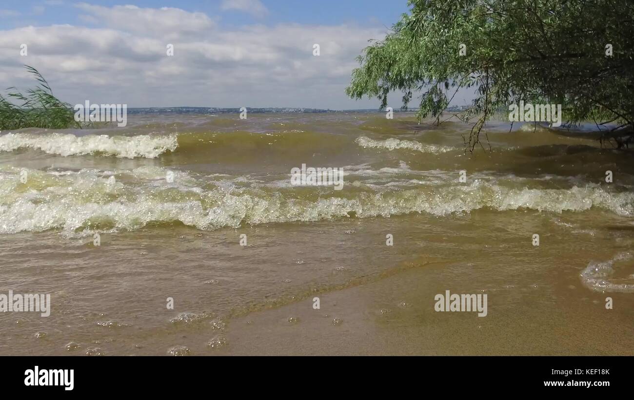 Strong storm on sea shore hi-res stock photography and images - Alamy