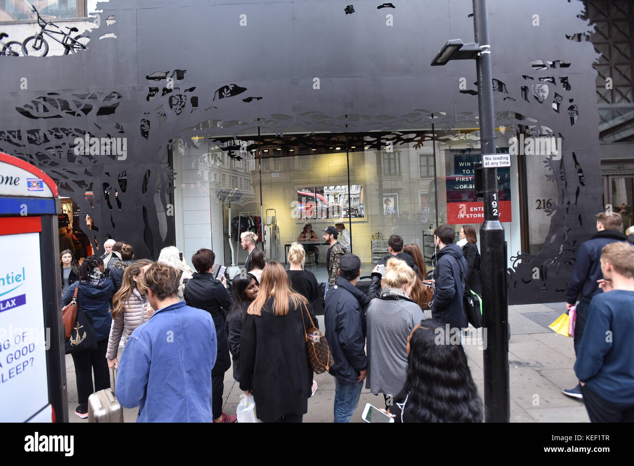 Oxford Street, London, UK. 20th Oct, 2017. Promotional event for the ...