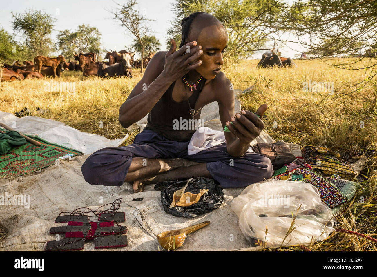 Wodaabe tribe hi-res stock photography and images - Alamy