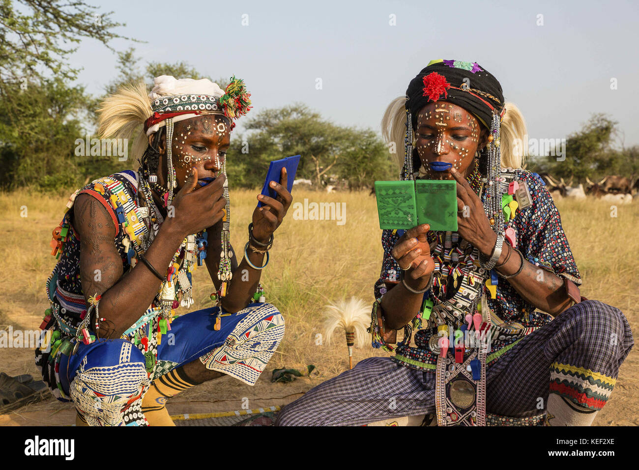 Wodaabe tribe hi-res stock photography and images - Alamy