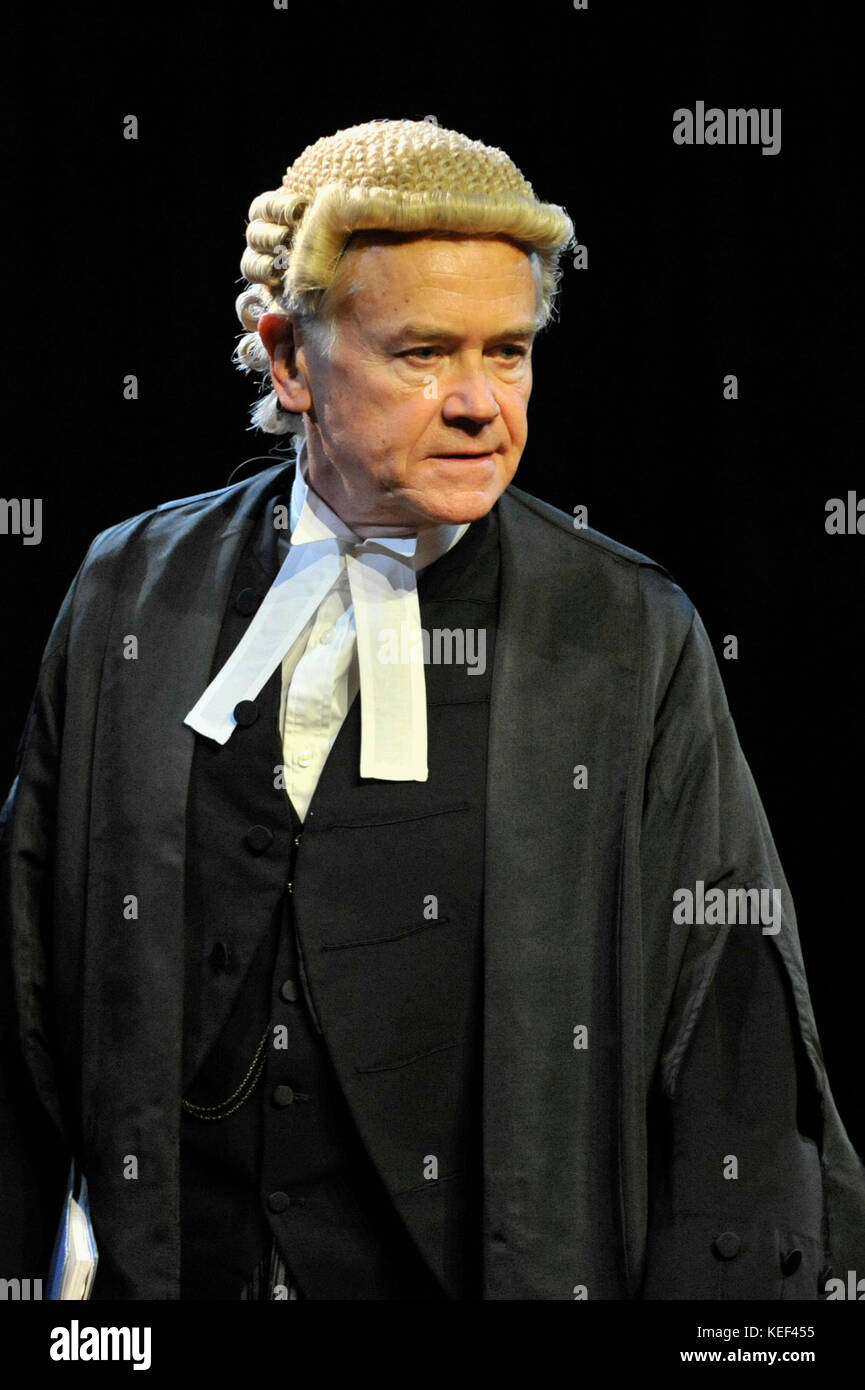 London, UK. 20th Oct, 2017. David Yelland as Sir Wilfrid Robarts ...