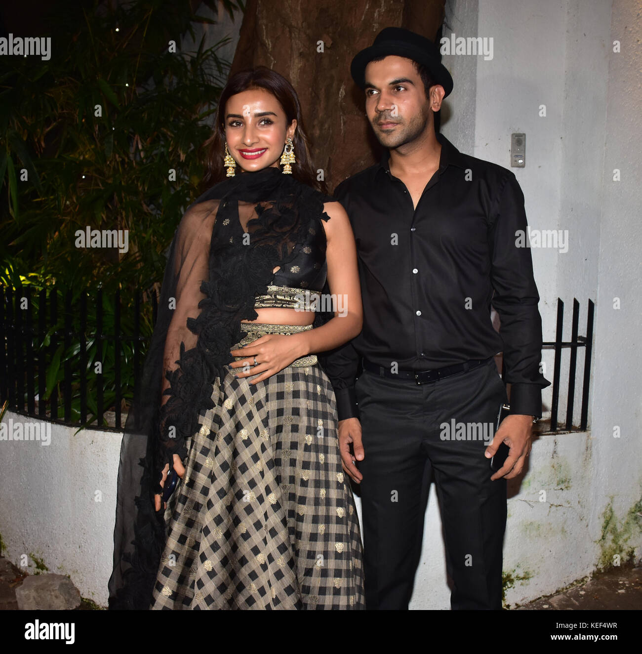 Mumbai, India. 19th Oct, 2017. Indian film actor Rajkumar Rao attend ...