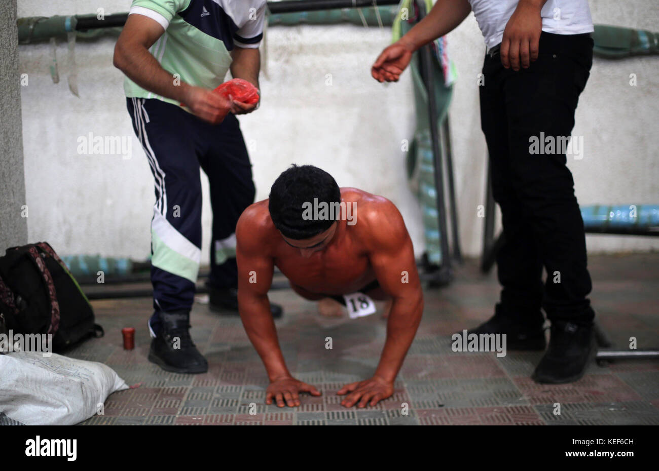 Gaza City, Gaza Strip, Palestinian Territory. 20th Oct, 2017. A ...