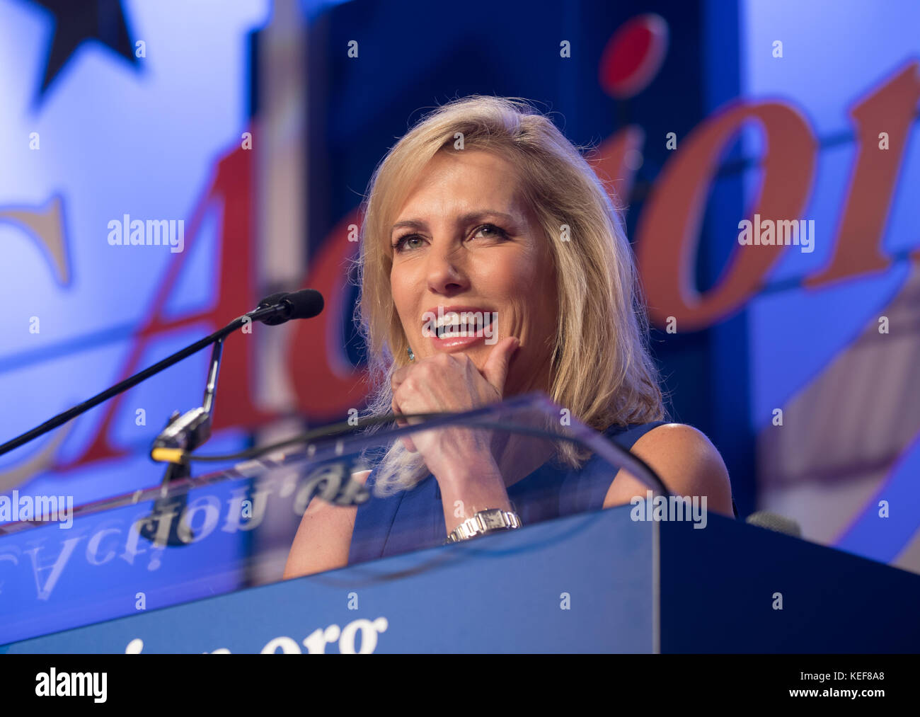 Washington, United States Of America. 14th Oct, 2017. Laura Ingraham ...