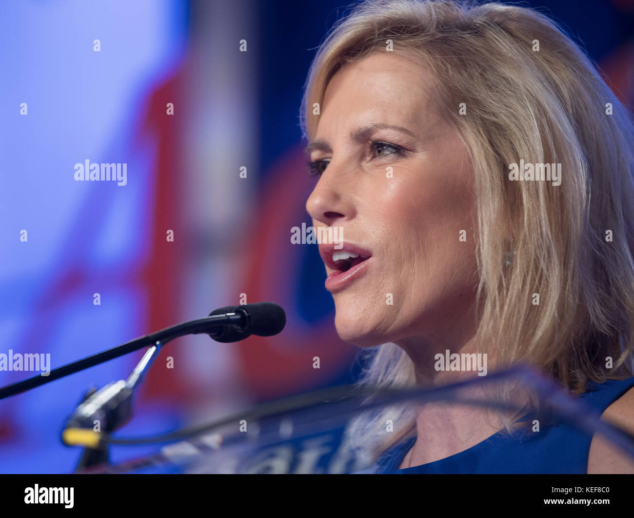 Washington, United States Of America. 14th Oct, 2017. Laura Ingraham ...