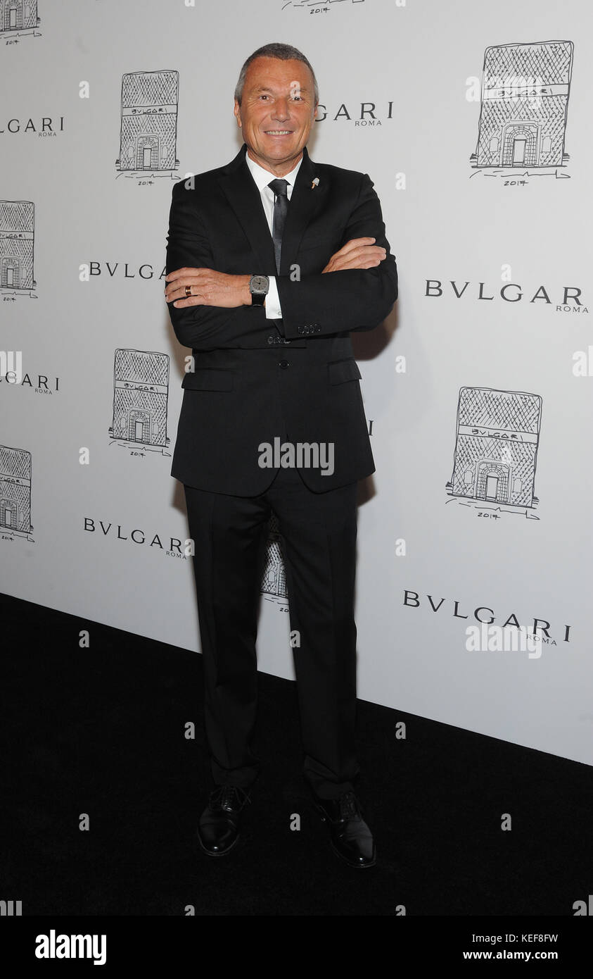New York, NY, USA. 19th Oct, 2017. Jean-Christophe Babin attends the re ...