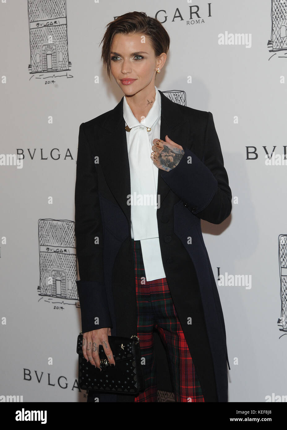New York, NY, USA. 19th Oct, 2017. Ruby Rose attends the re-opening of ...